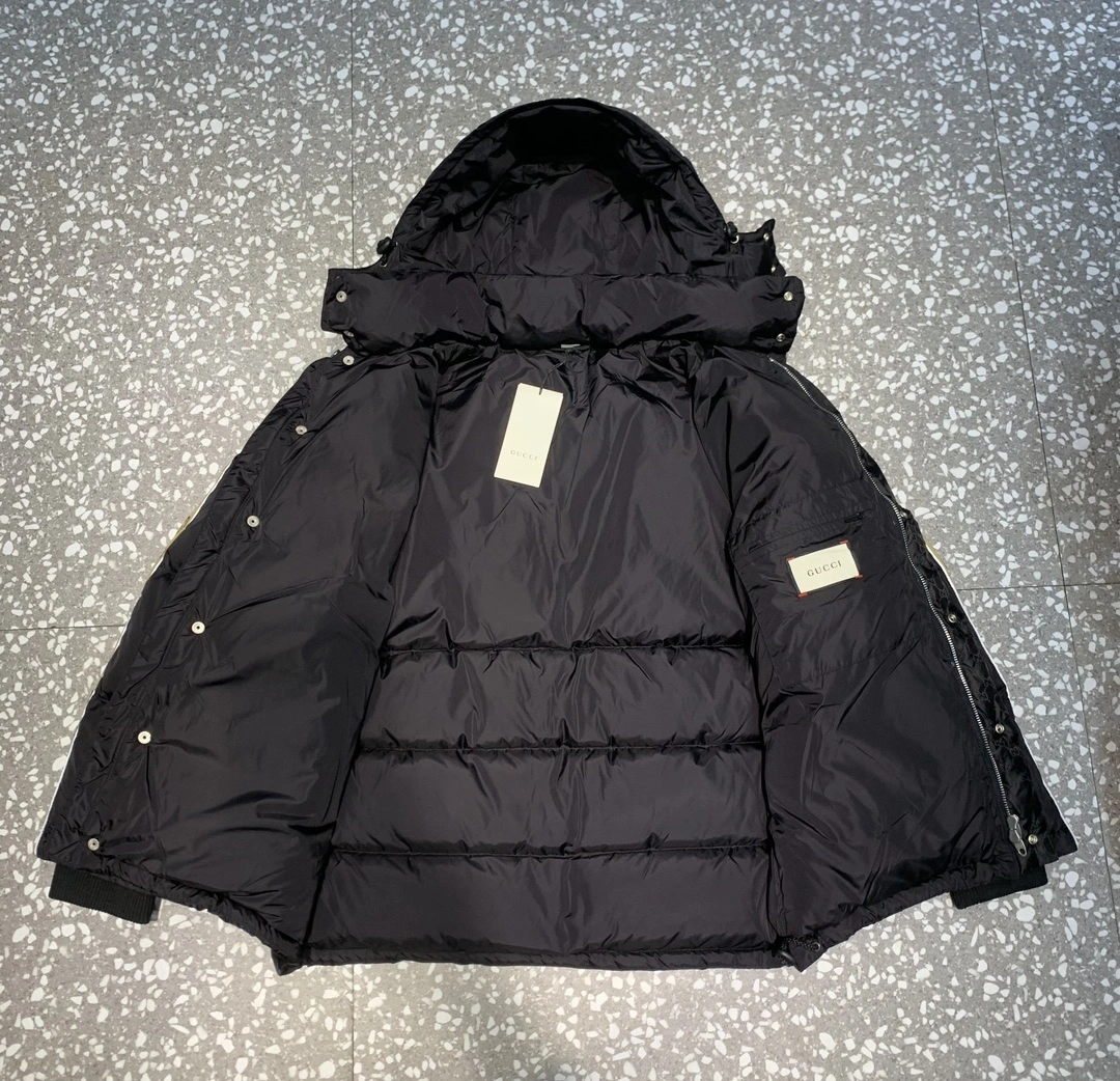 Brand-authenticated Gucci Down Jackets