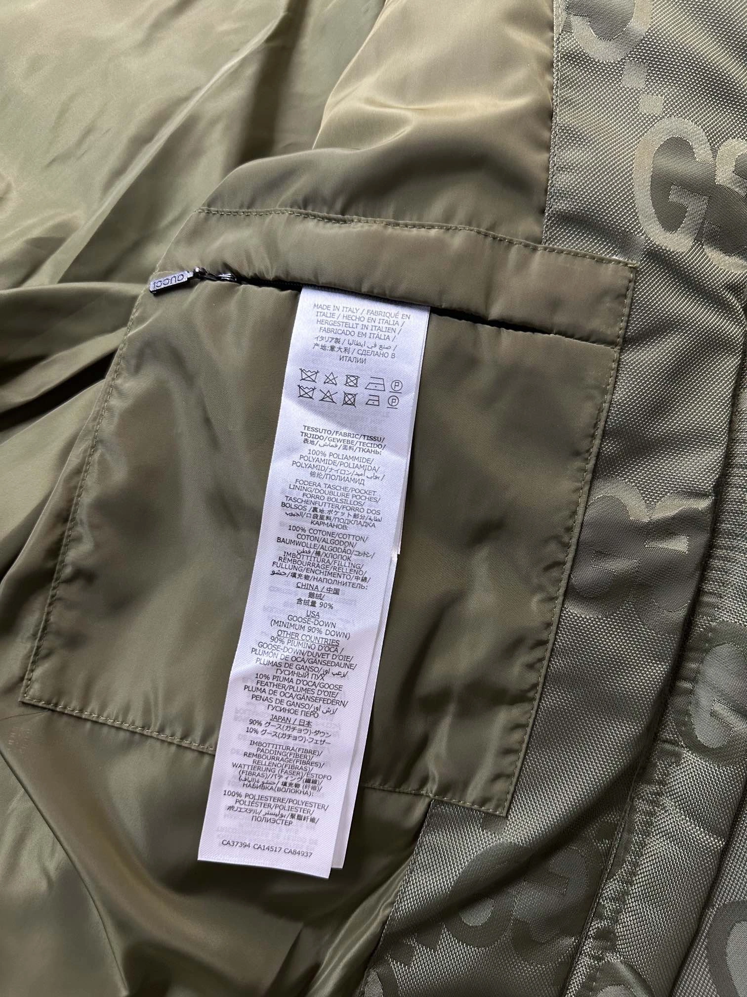 Genuine Gucci Down Jackets