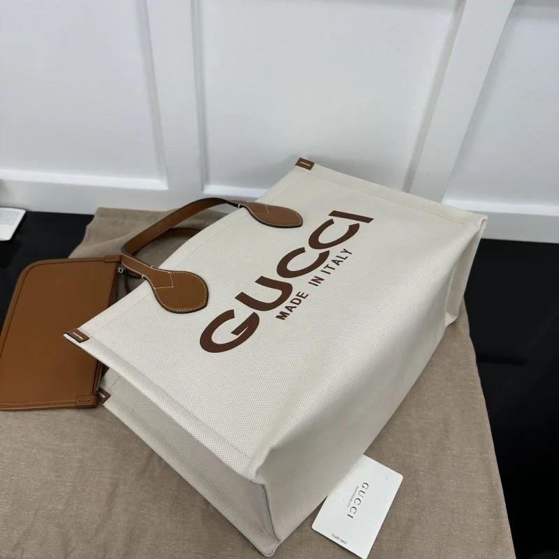 Brand-authenticated Gucci Drawstring Bags
