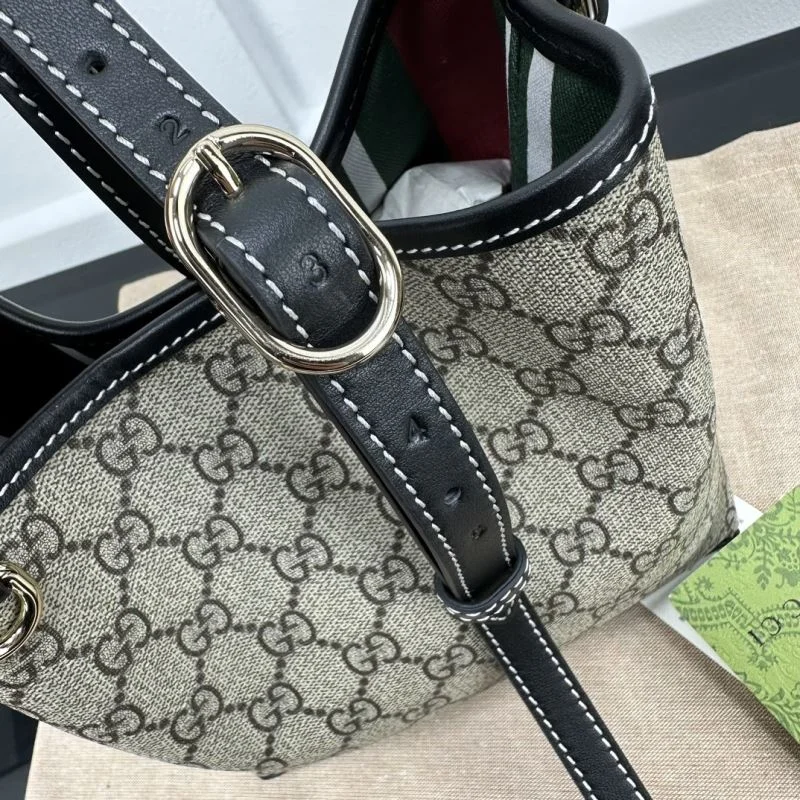 Indistinguishable Gucci Drawstring Bags