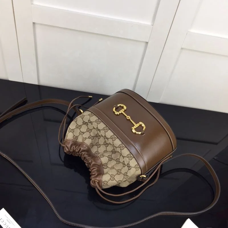 Brand-authenticated Gucci Drawstring Bags