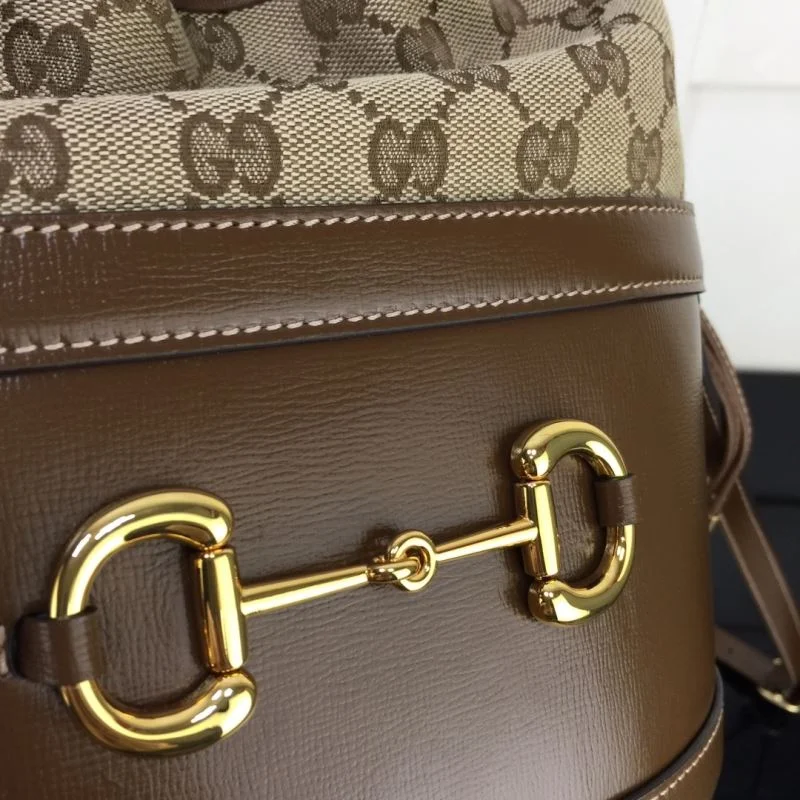 Brand-authenticated Gucci Drawstring Bags