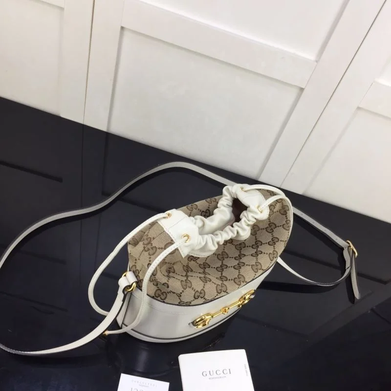 Brand-authenticated Gucci Drawstring Bags