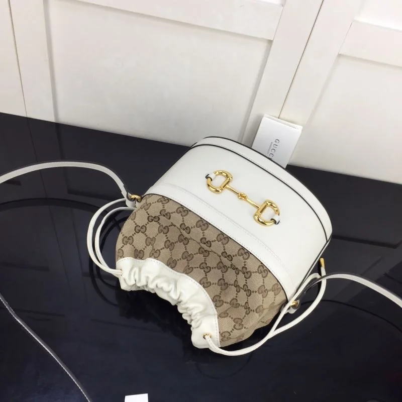 Brand-authenticated Gucci Drawstring Bags
