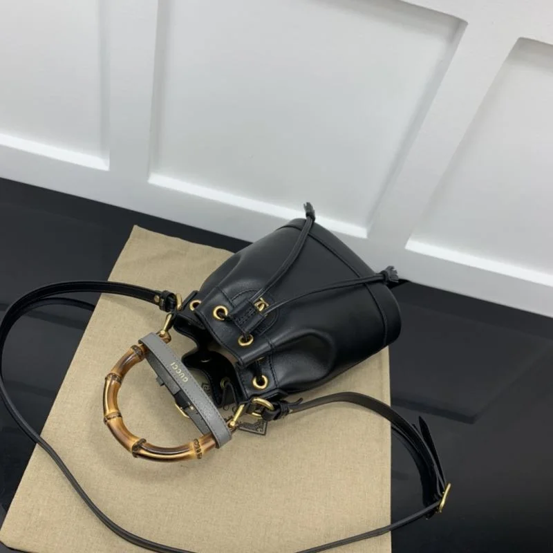 Indistinguishable Gucci Drawstring Bags