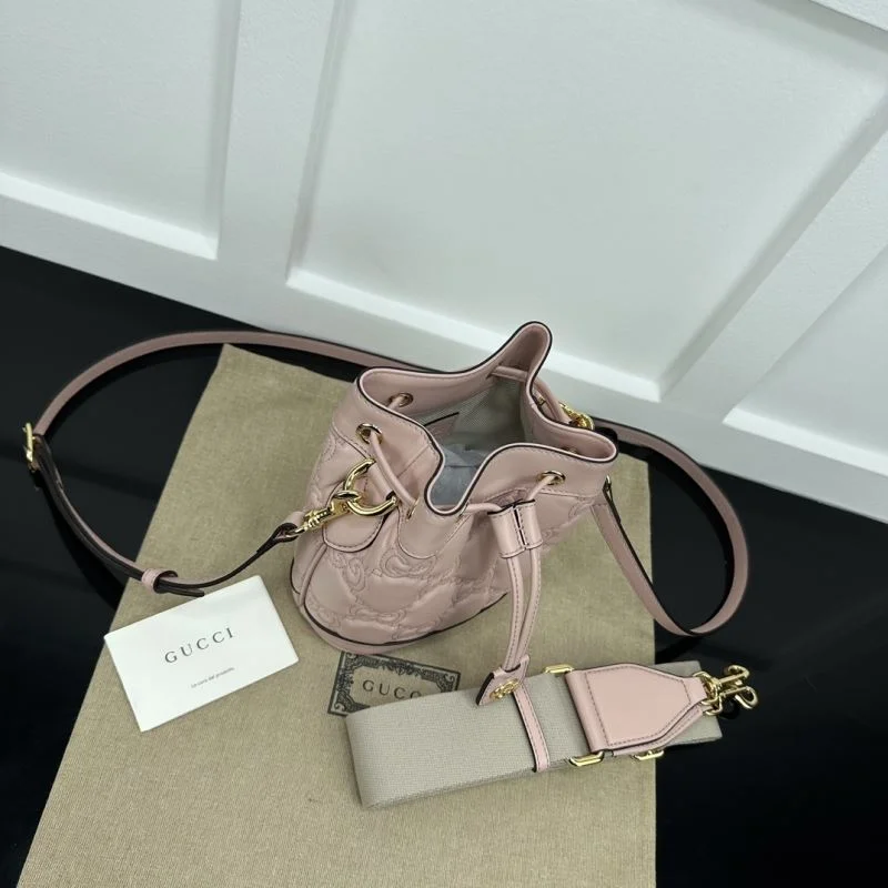 Accurate model Gucci Drawstring Bags