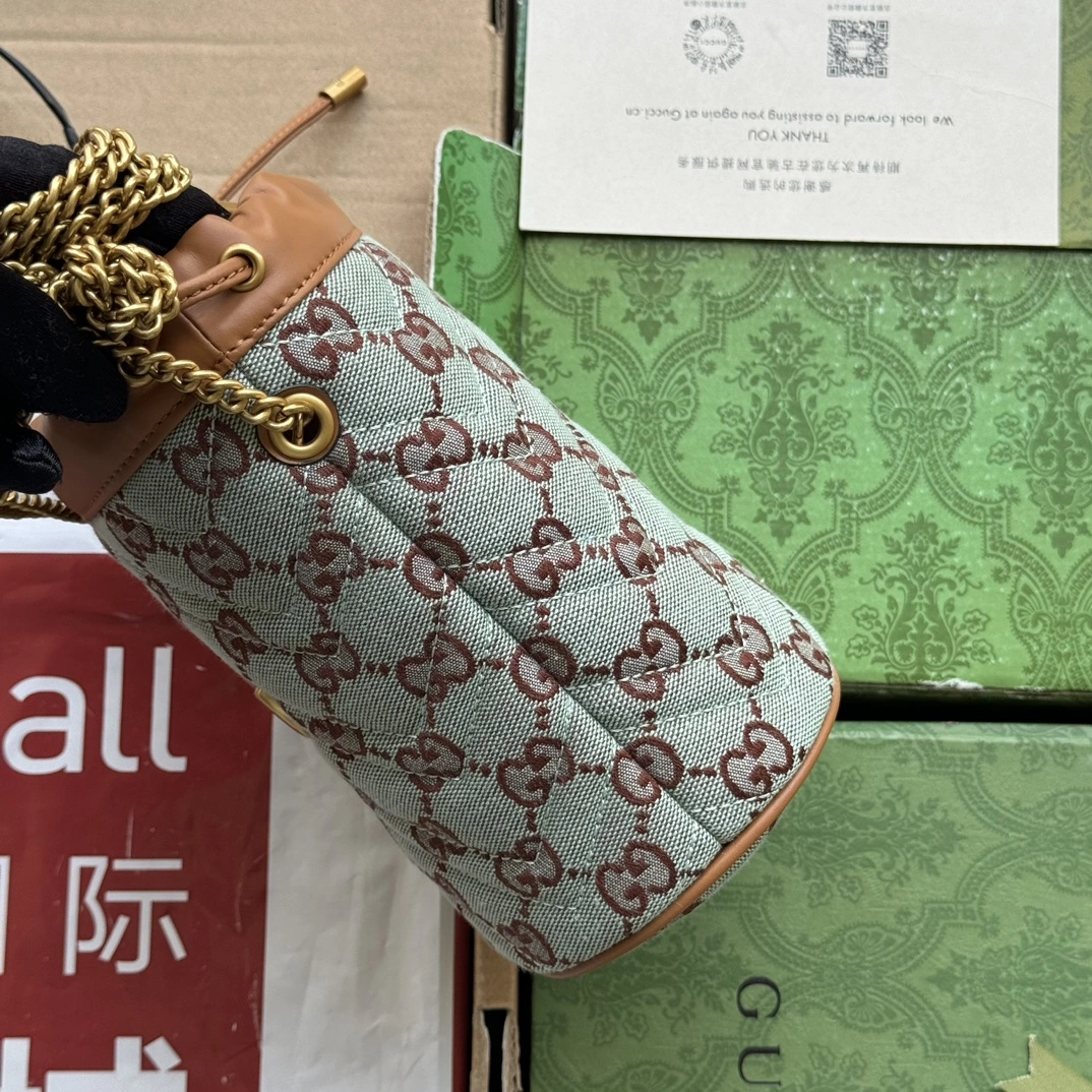 Indistinguishable Gucci Drawstring Bags