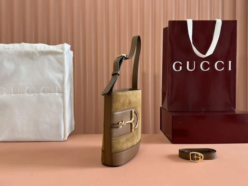 Value-priced Gucci Drawstring Bags