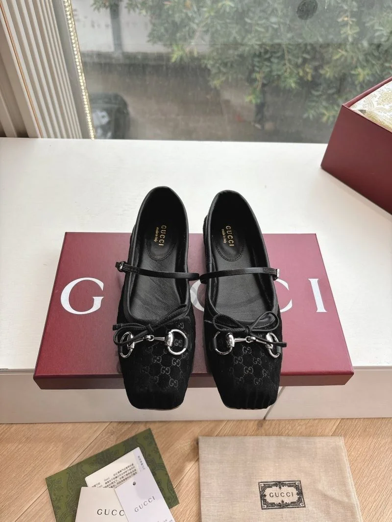 High accuracy Gucci Flat Shoes