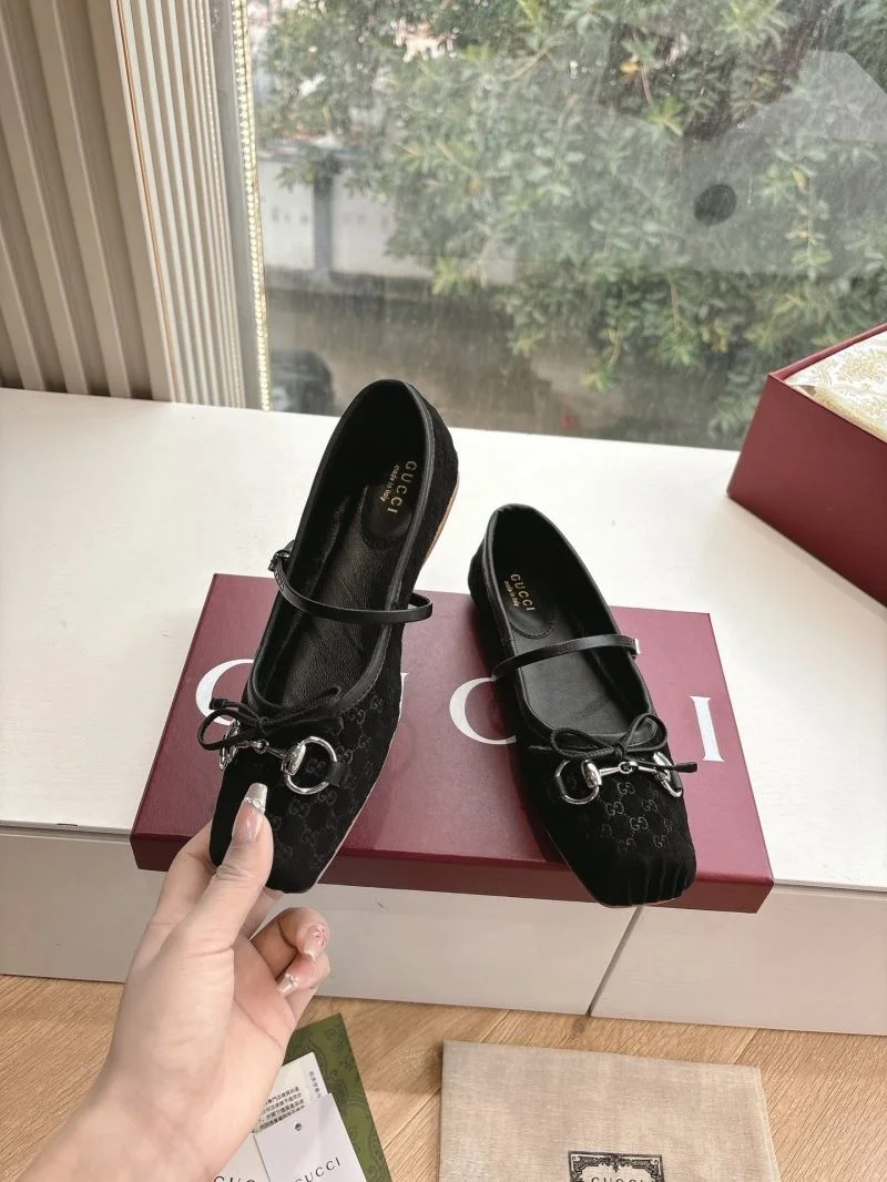 High accuracy Gucci Flat Shoes