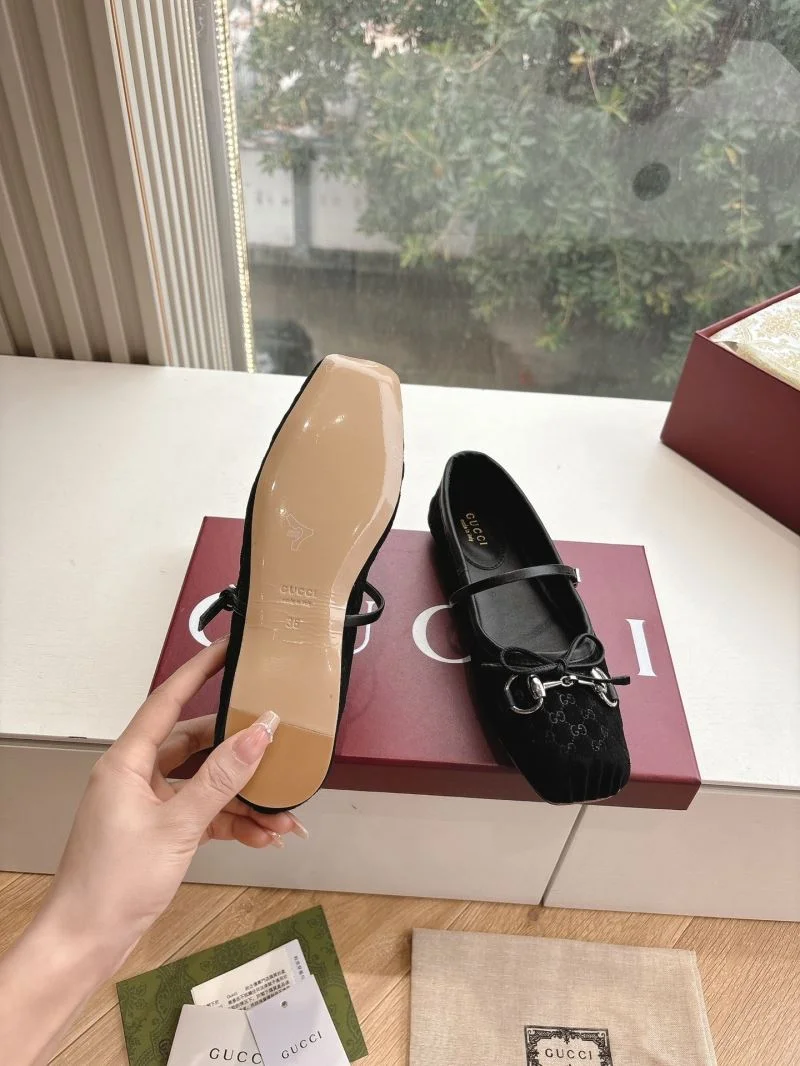 High accuracy Gucci Flat Shoes