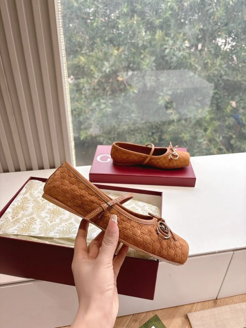 Mirror quality Gucci Flat Shoes