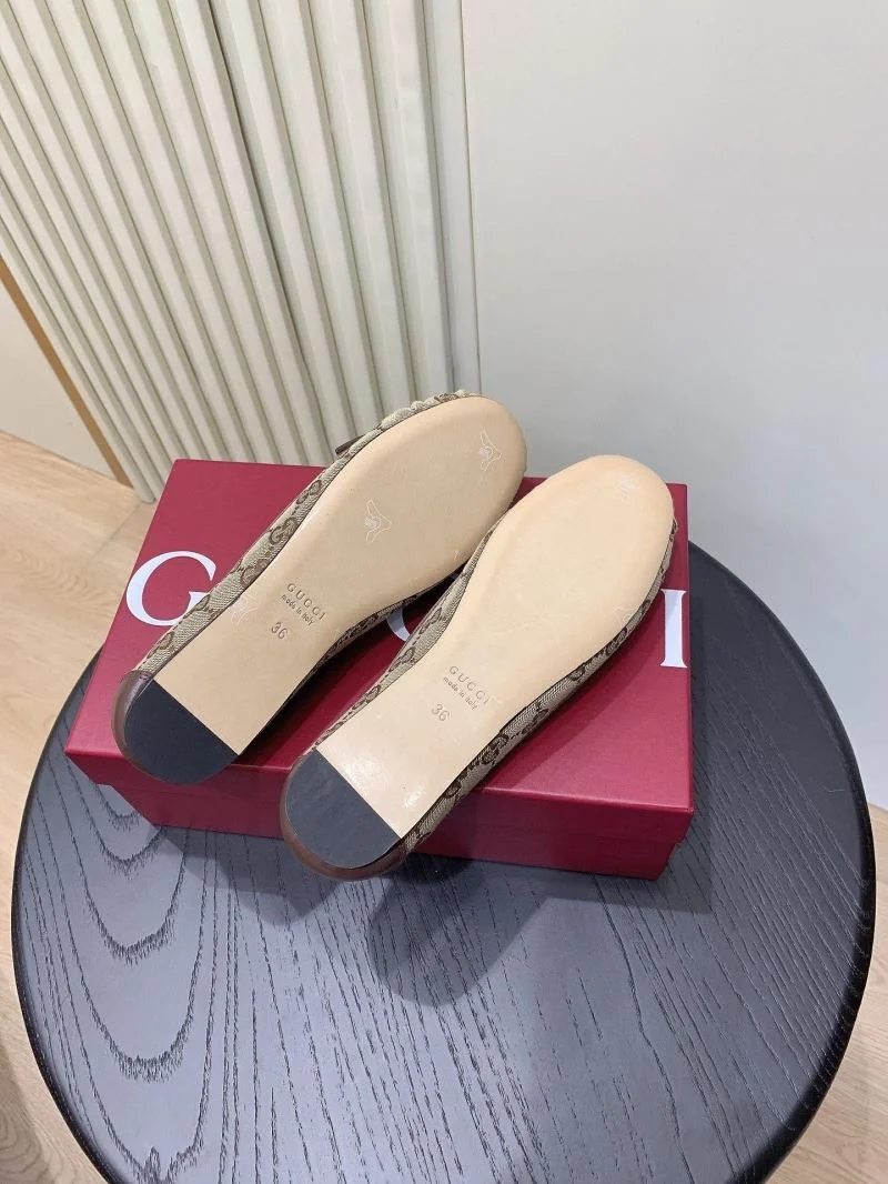 High accuracy Gucci Flat Shoes