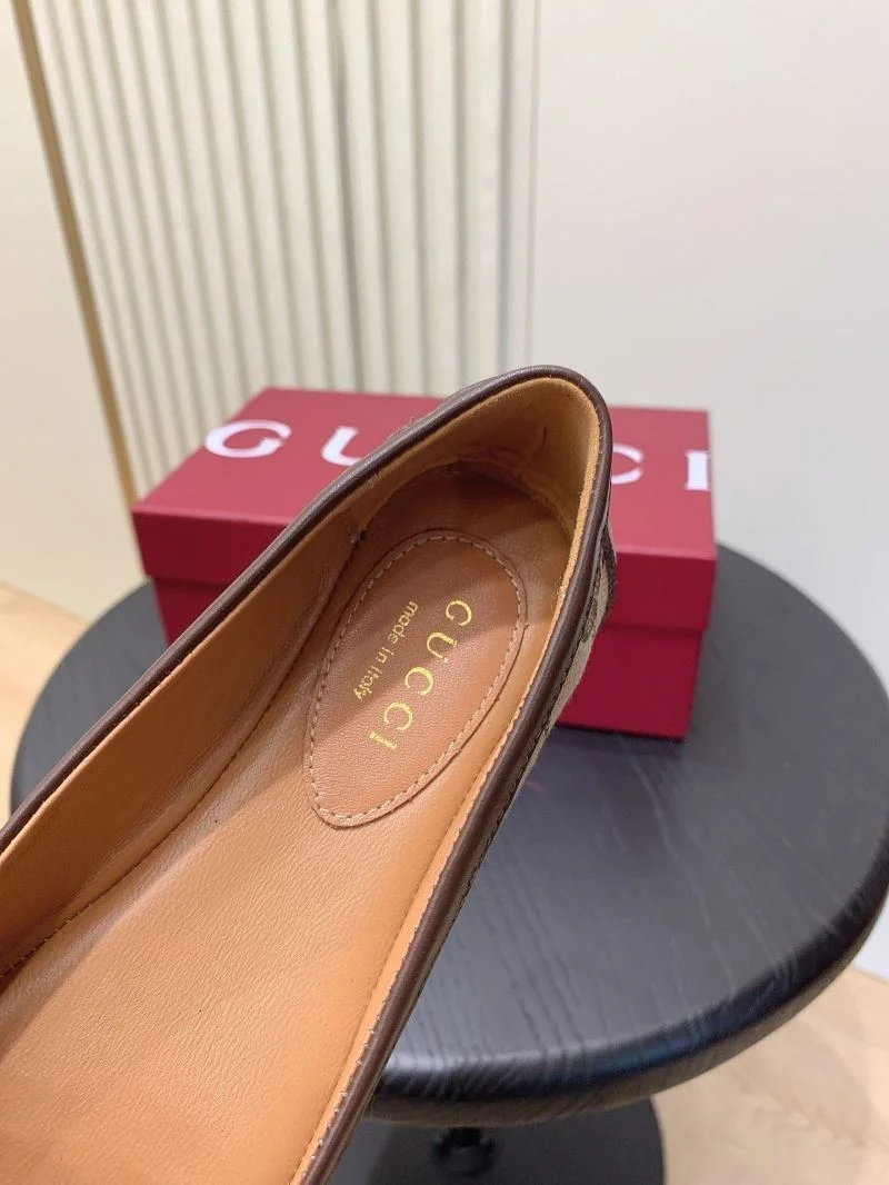 High accuracy Gucci Flat Shoes