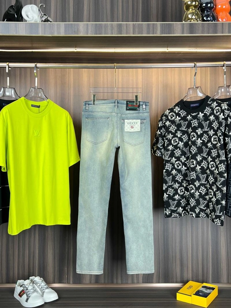 Brand-authenticated Gucci Jeans