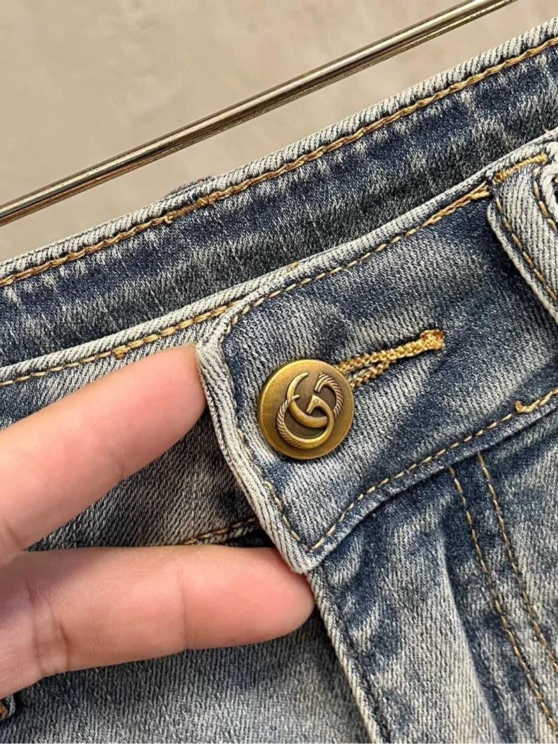 Brand-authenticated Gucci Jeans