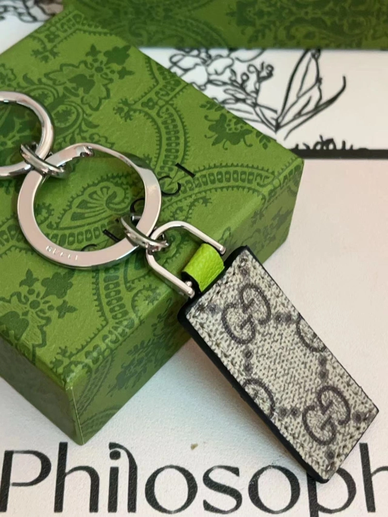 Brand-authenticated Gucci Keychains