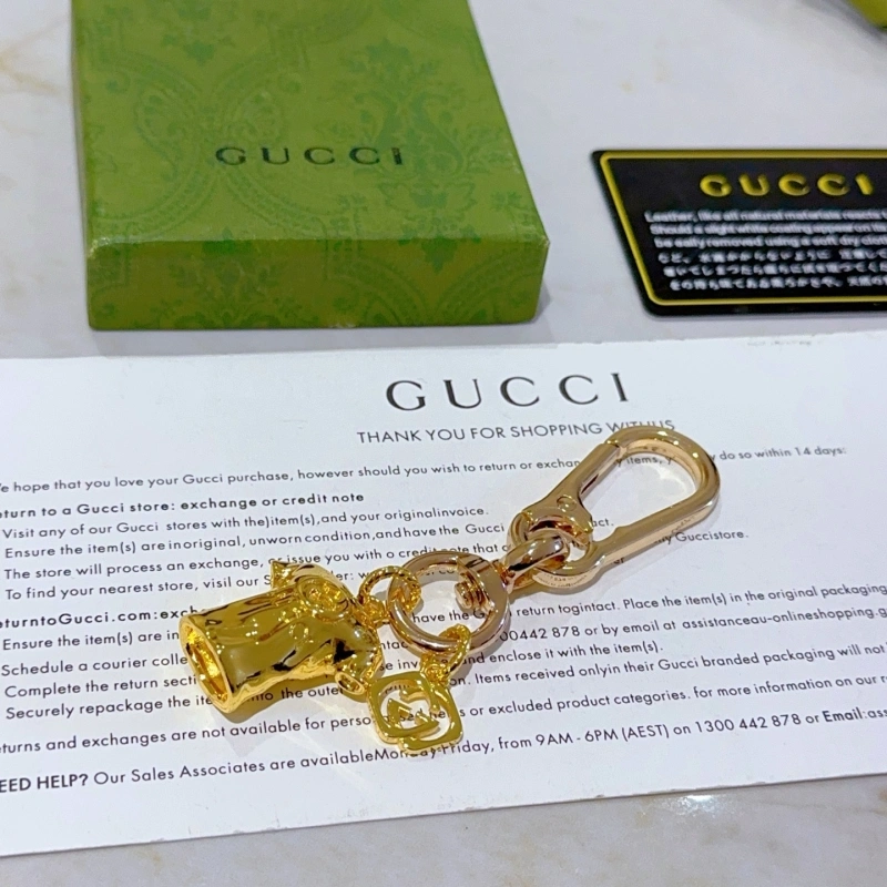 Indistinguishable Gucci Keychains