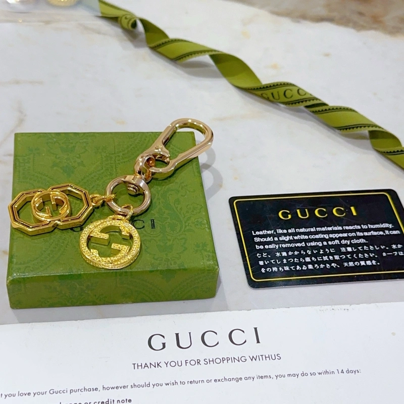 Brand-authenticated Gucci Keychains