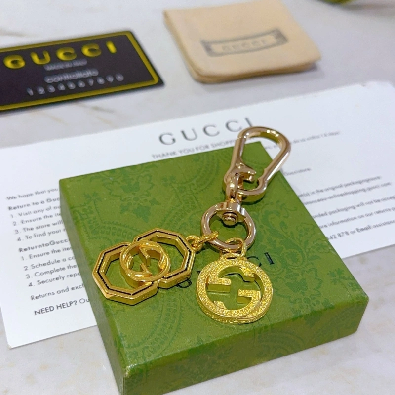 Brand-authenticated Gucci Keychains