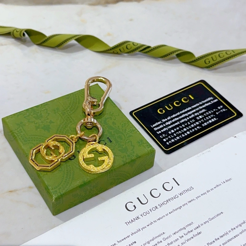 Brand-authenticated Gucci Keychains