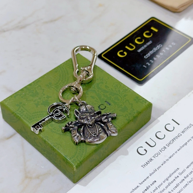 Brand-authenticated Gucci Keychains