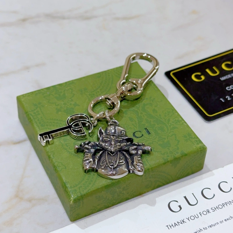 Brand-authenticated Gucci Keychains