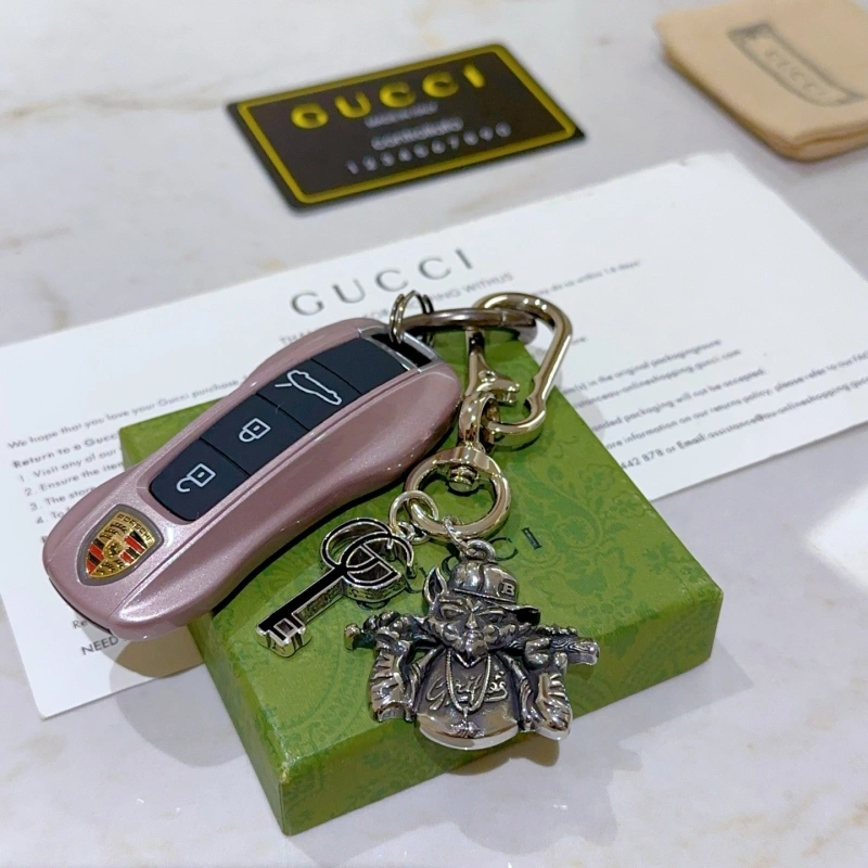 Brand-authenticated Gucci Keychains