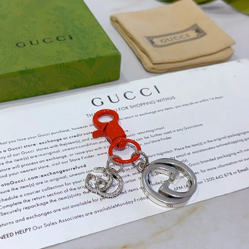 Indistinguishable Gucci Keychains