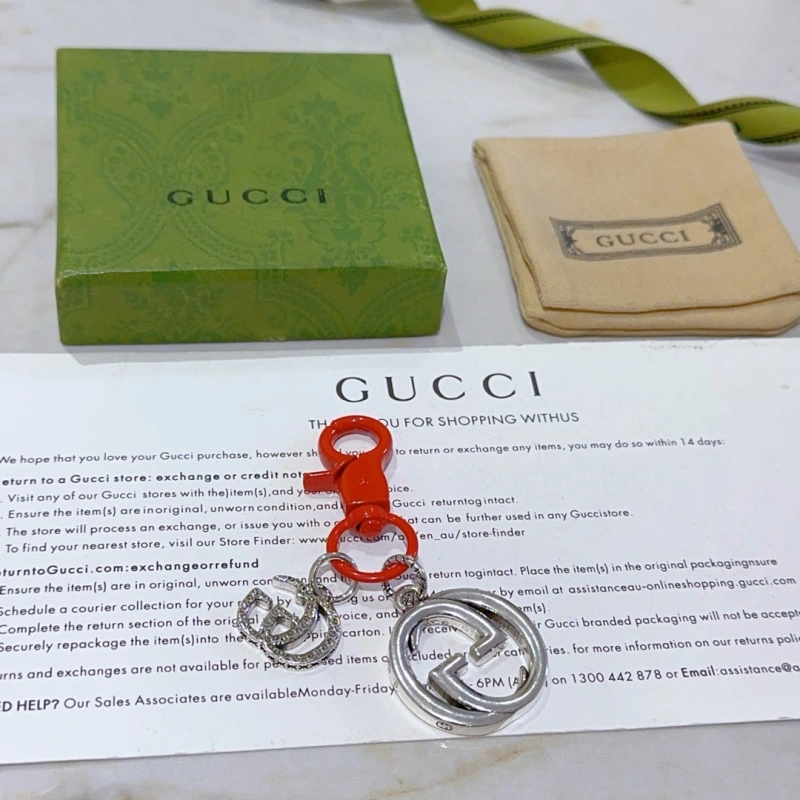 Indistinguishable Gucci Keychains