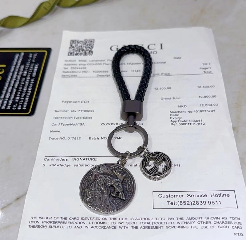 Authentic Gucci Keychains