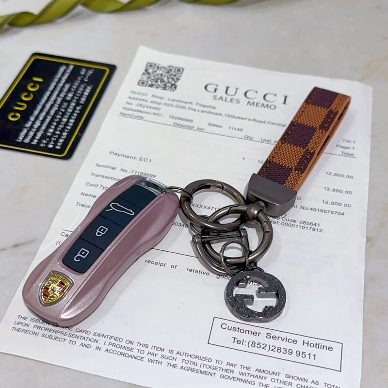 Indistinguishable Gucci Keychains