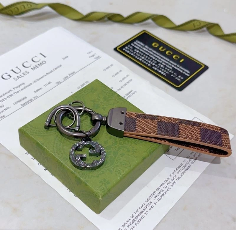 Indistinguishable Gucci Keychains