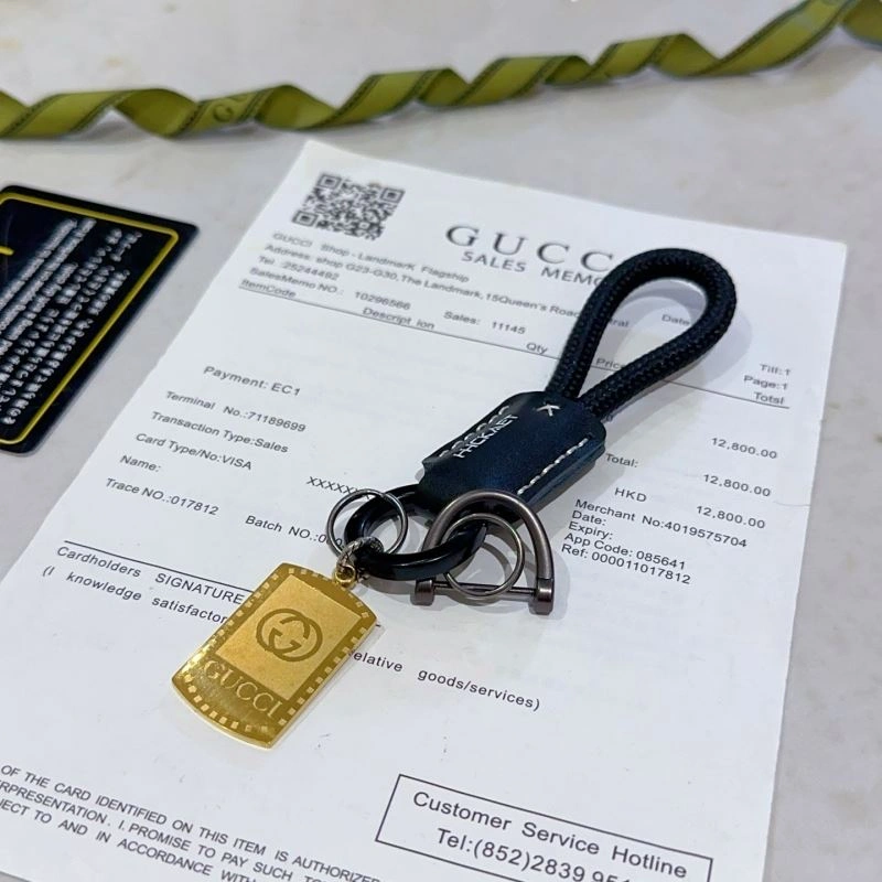 Indistinguishable Gucci Keychains