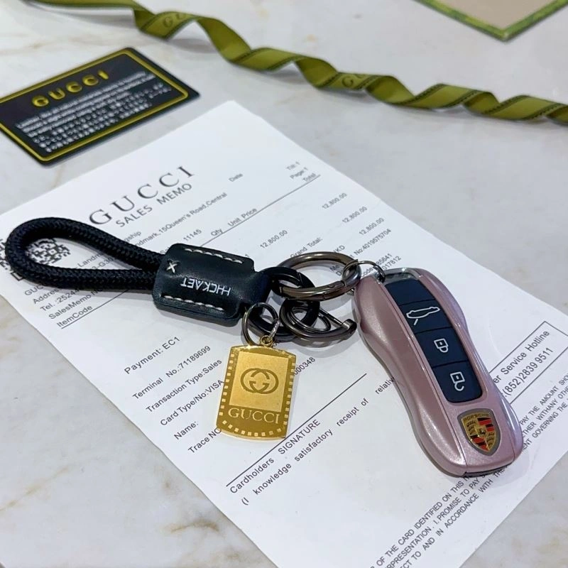 Indistinguishable Gucci Keychains