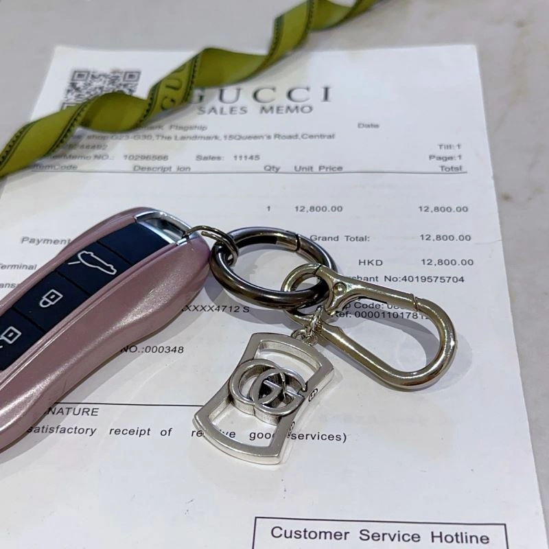 Brand-authenticated Gucci Keychains