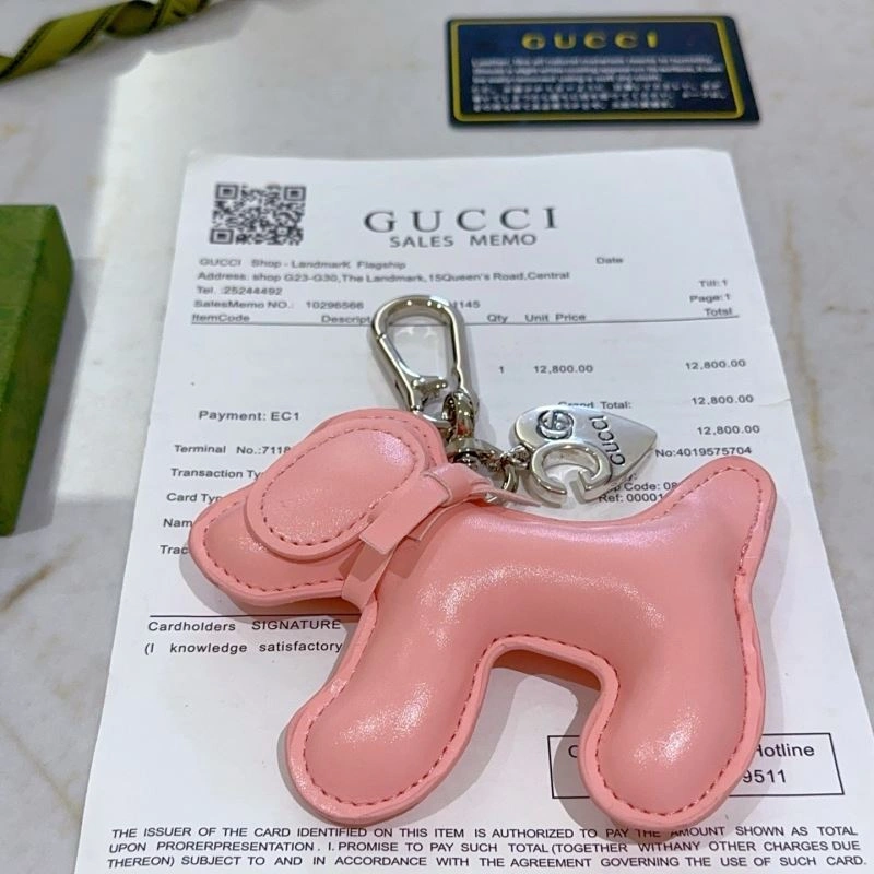 Indistinguishable Gucci Keychains