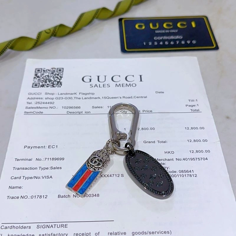 Precise copy Gucci Keychains
