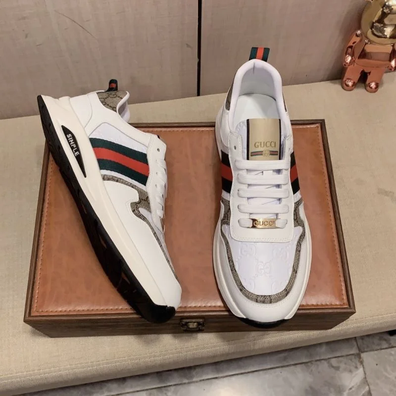 Brand-authenticated Gucci Low Shoes