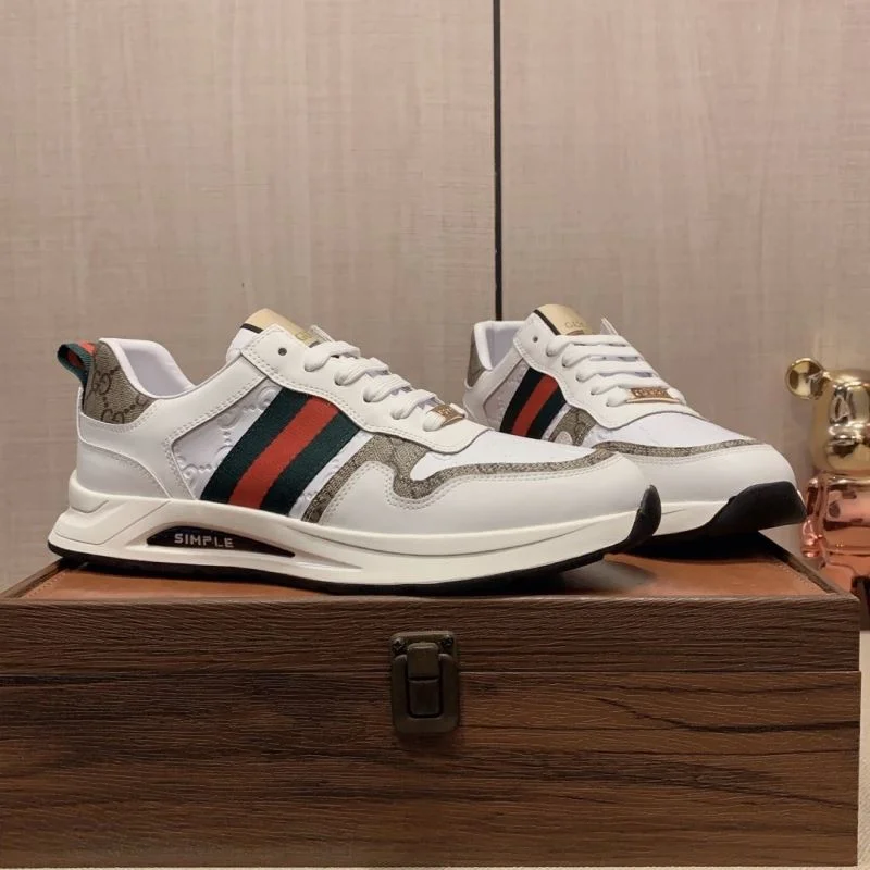 Brand-authenticated Gucci Low Shoes