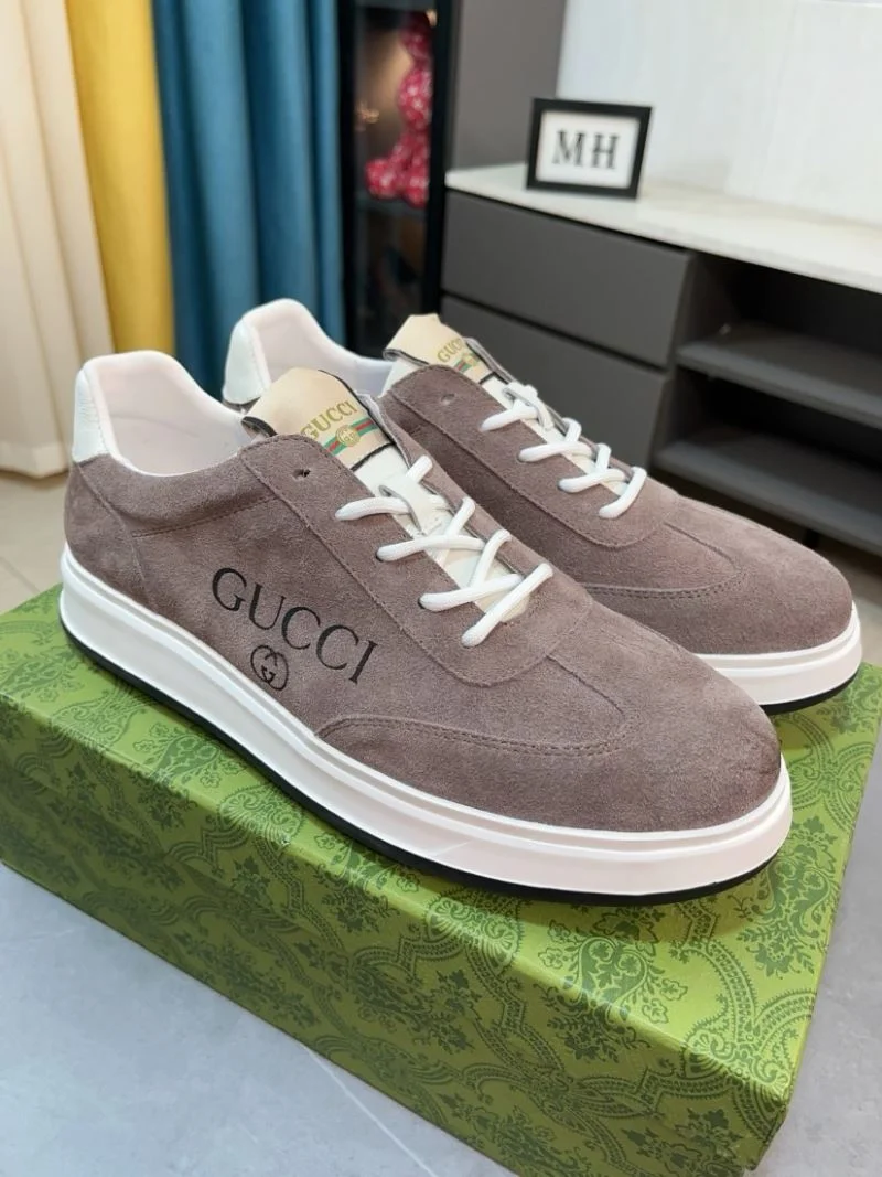 Brand-authenticated Gucci Low Shoes