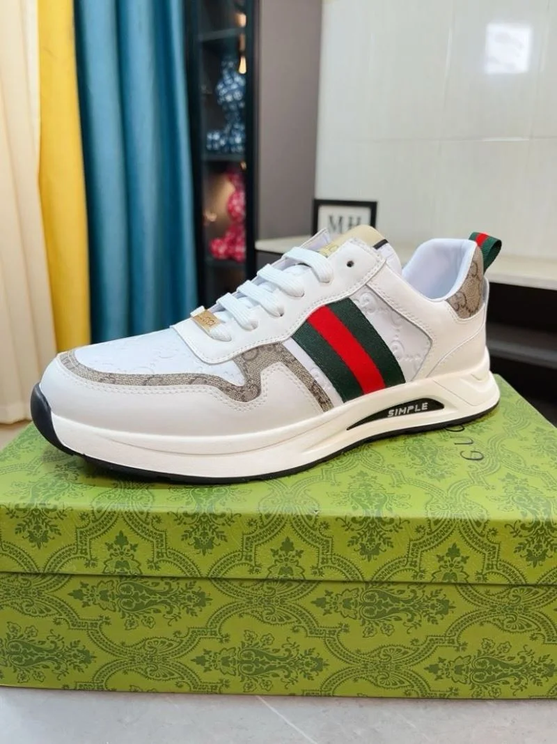 Brand-authenticated Gucci Low Shoes