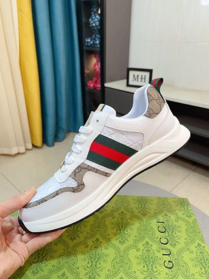 Brand-authenticated Gucci Low Shoes