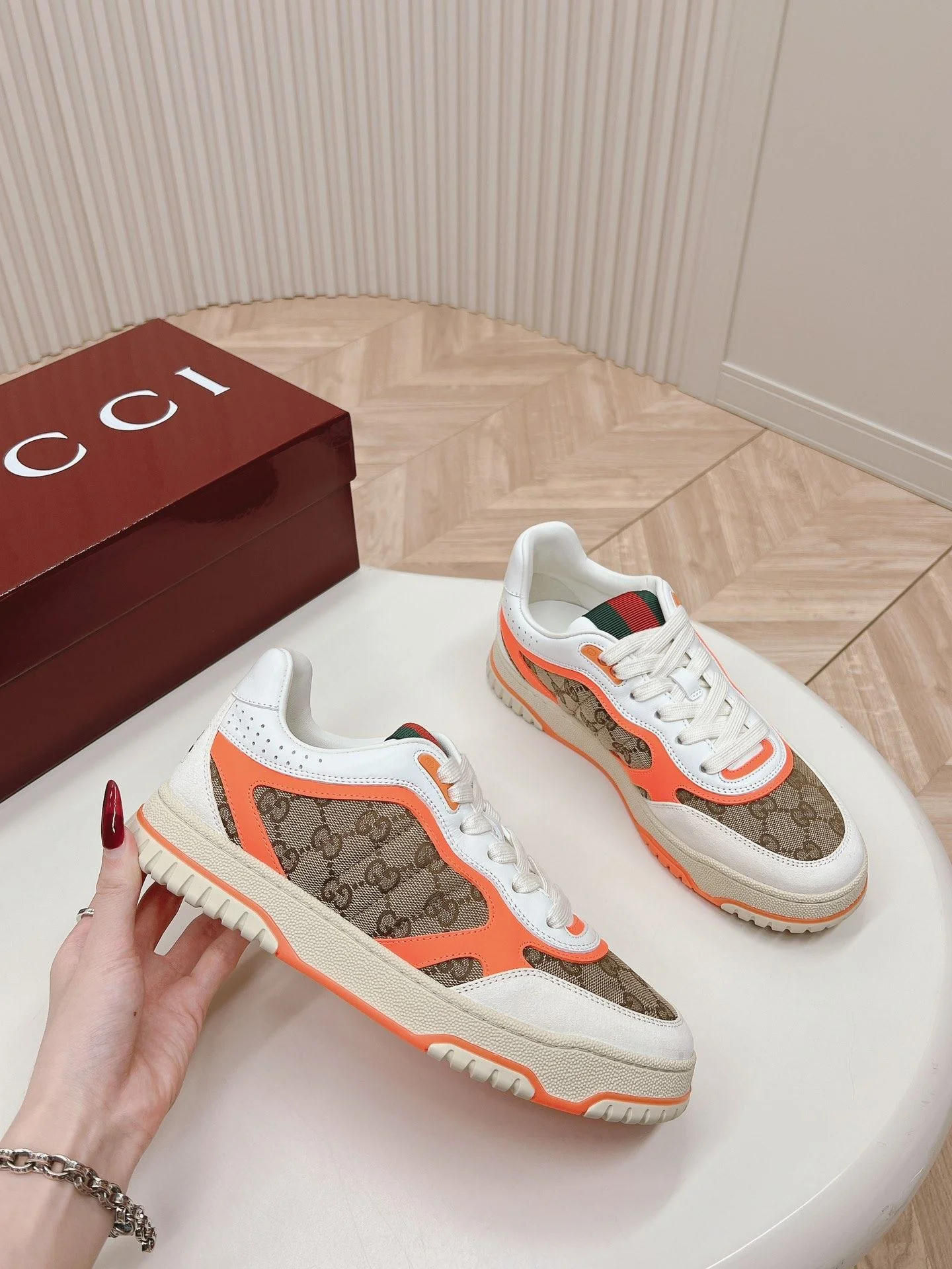 Brand-authenticated Gucci Low Shoes