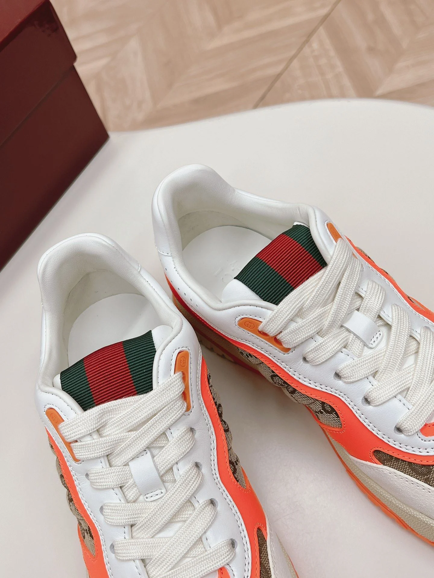 Brand-authenticated Gucci Low Shoes