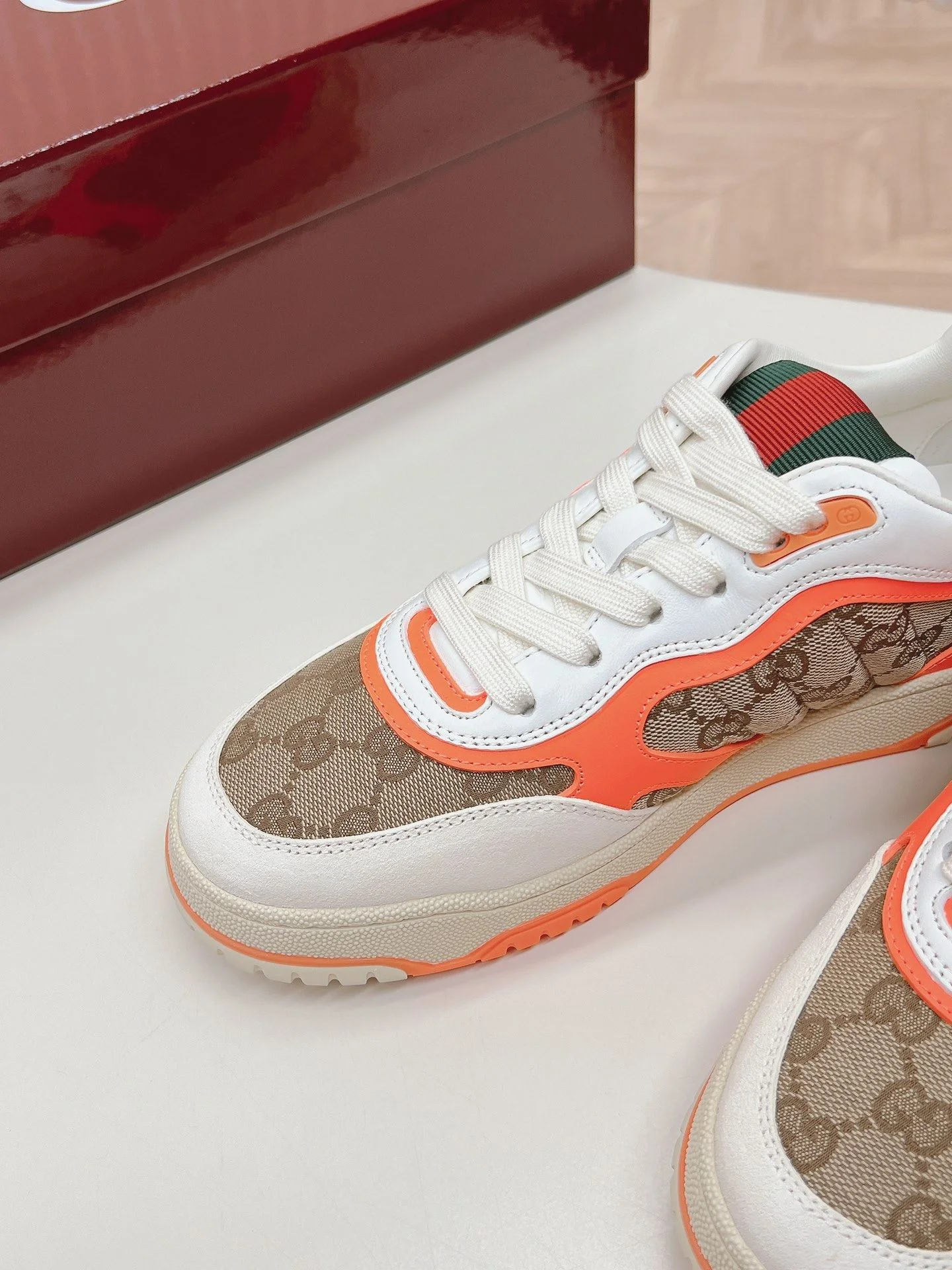 Brand-authenticated Gucci Low Shoes