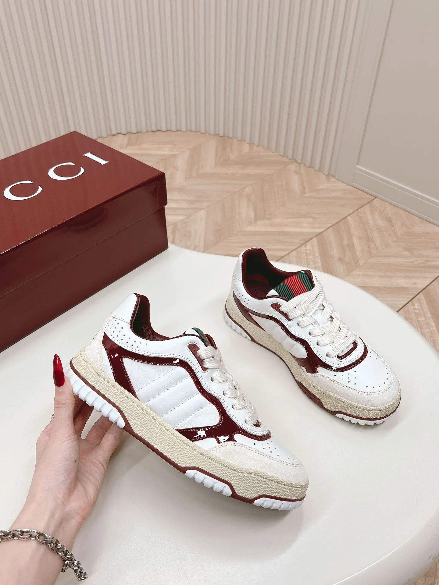 Brand-authenticated Gucci Low Shoes