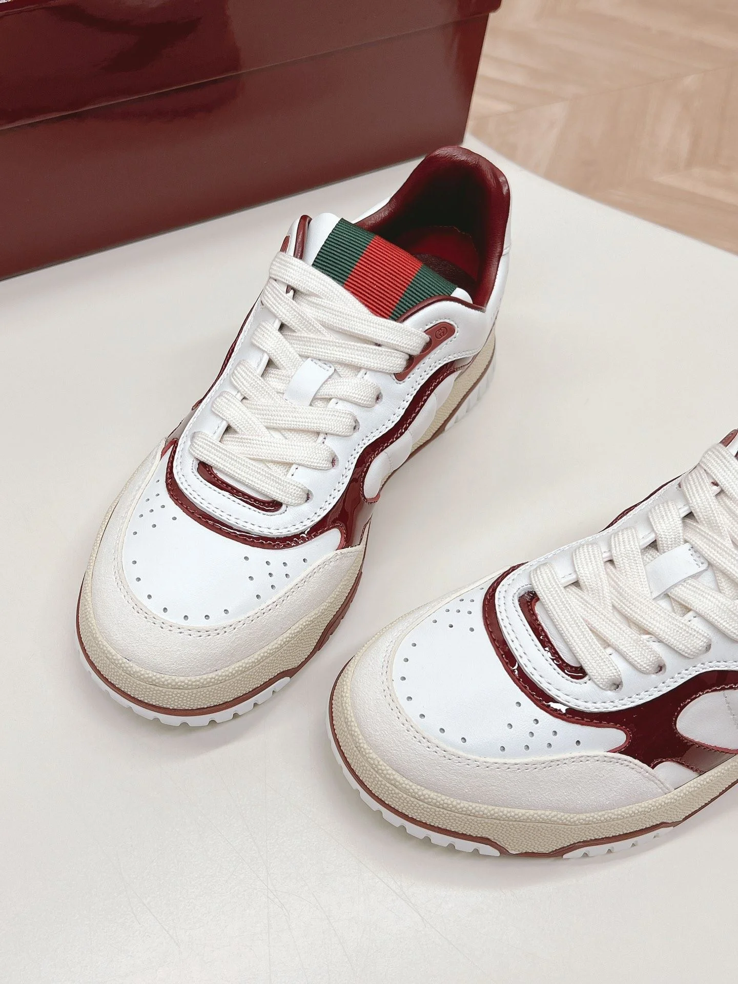 Brand-authenticated Gucci Low Shoes