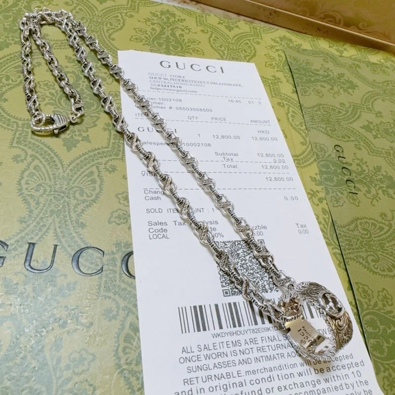 1:1 copy Gucci Necklaces