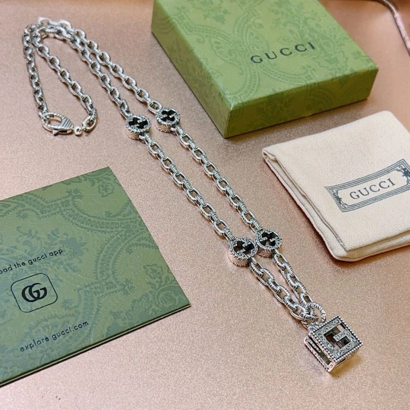 Brand-authenticated Gucci Necklaces